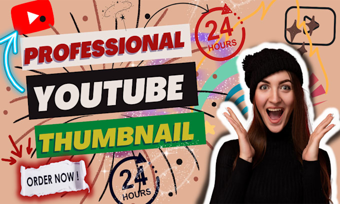 Design attractive and catchy youtube thumbnail for you by Haneef ...