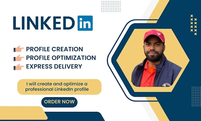Create and optimize a professional linkedin profile by Mdfarukazam | Fiverr