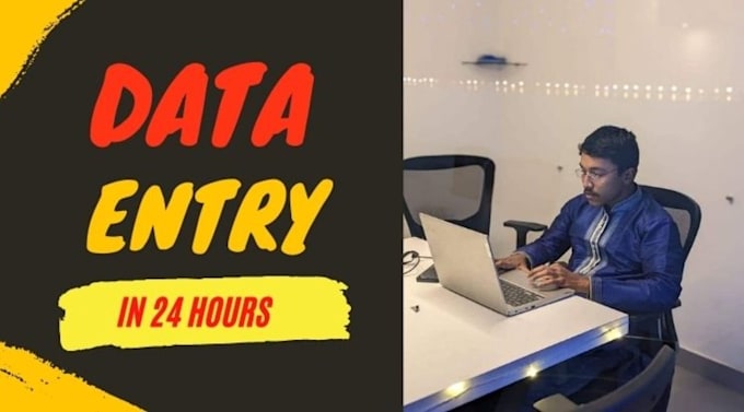 Do fastest data entry, internet research, excel data entry in 24 hours ...
