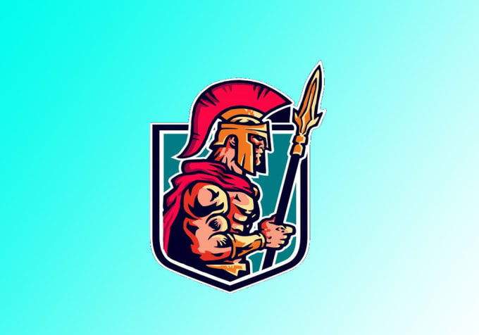 Give a high quality spartan warrior elite guard logo design for your ...