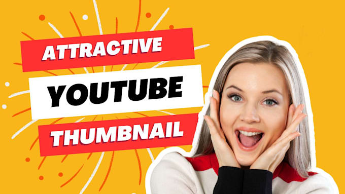 Design unique and attractive youtube thumbnail by Atiqahgraphix | Fiverr