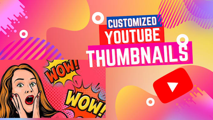 Be your professional youtube thumbnails maker and make amazing catchy ...