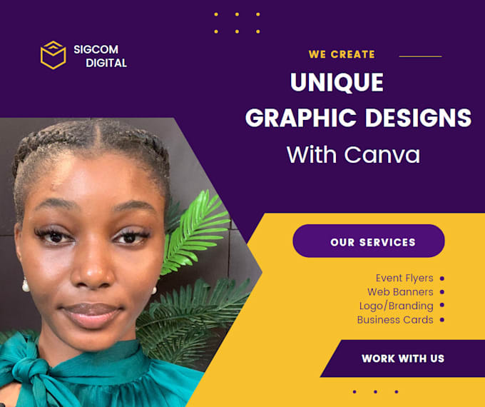 Create unique business flyer designs using canva by Signal_com | Fiverr
