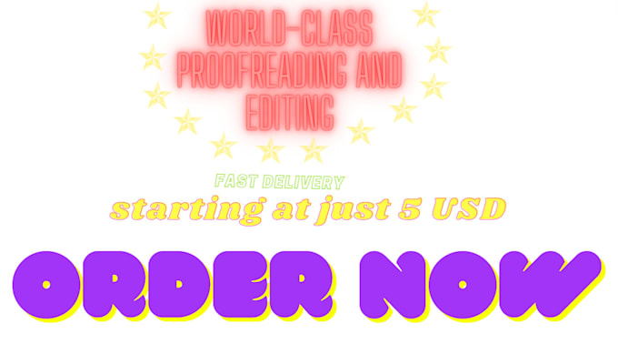 Proofread and improve any english text by Scarr3dakingyt | Fiverr