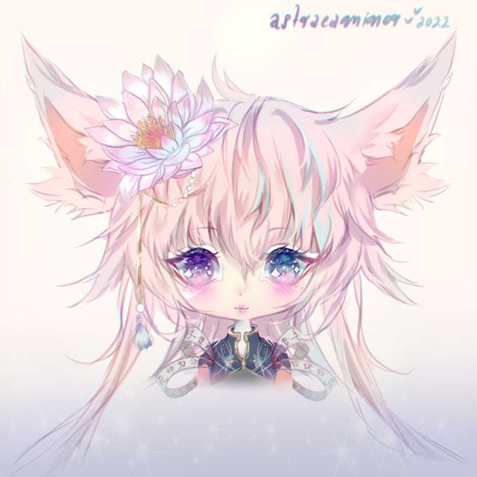 Draw a cute anime chibi profile picture of your character by ...