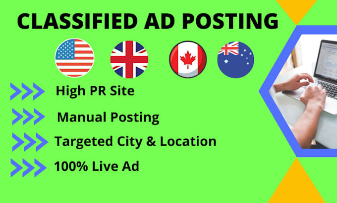 Do classified add posting by Rashidghulam295 | Fiverr