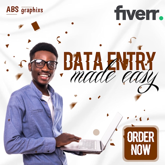 Do all your data entry jobs perfectly for you by Ifrekesammy | Fiverr