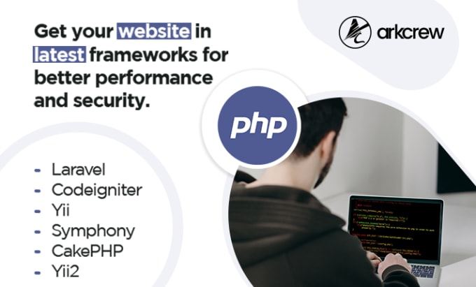Develop your website using core php, laravel, or codeigniter by ...