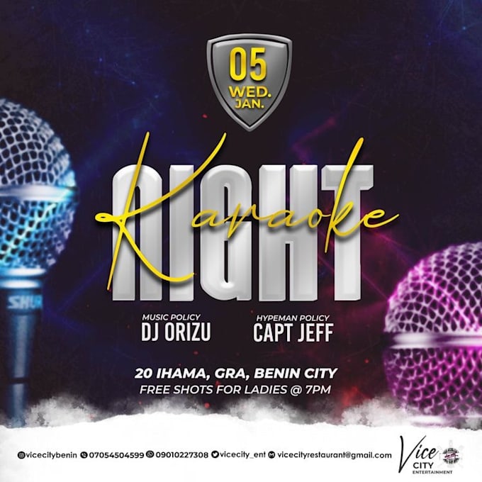 Design a catchy party flyer design in 2hrs by Ideaklick | Fiverr