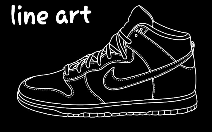 Draw a detailed line art of any image, vector tracing and outline by ...
