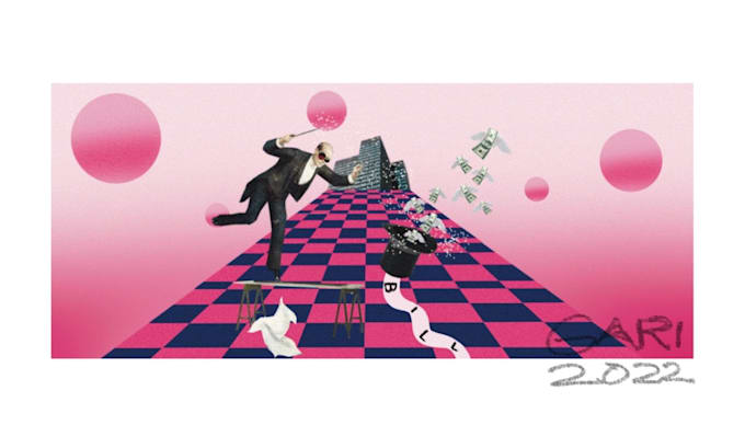 Create awesome editorial collage art by Gariwdd | Fiverr