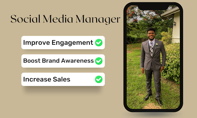 Be your savvy social media manager by Najayd | Fiverr