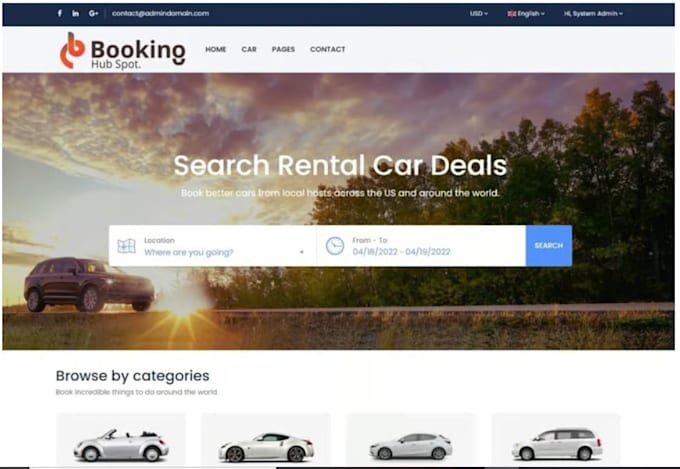Fully complete booking website by Duopolwebmist | Fiverr