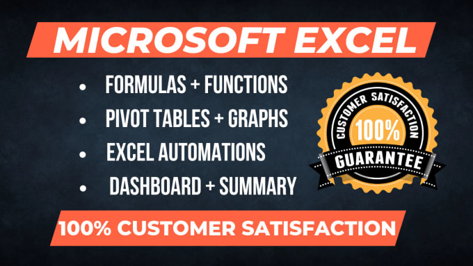 Create and fix any excel formula, pivot tables, spreadsheets and ... Create and fix any excel formula, pivot tables, spreadsheets and ...