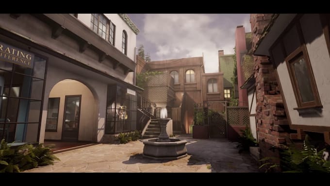 Create immersive and realistic 3d game environment by Ogykaytoon | Fiverr