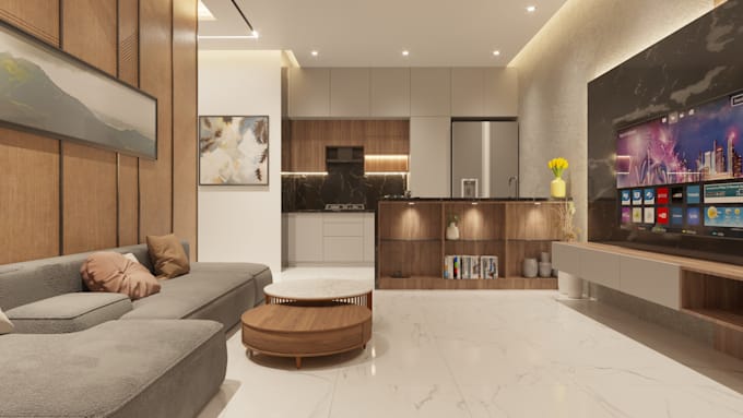 Do 3d visualization, renderings and area planning, designing by Devnamanagr | Fiverr