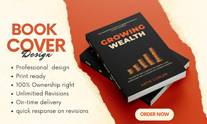 Design business, non fiction, self help book cover design by ...