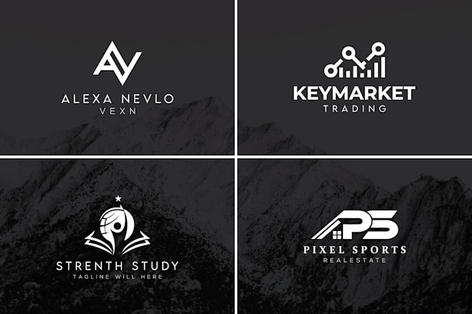 Do modern minimalist trendy logo design by Sheeza_design1 | Fiverr