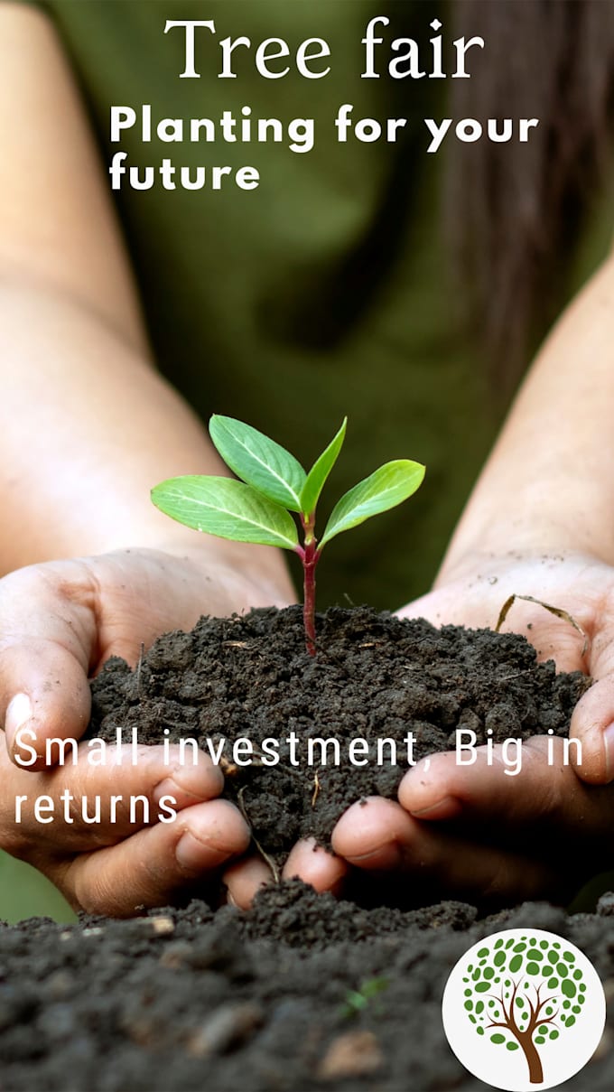 Here is a poster of tree fair by Ayrhyme | Fiverr