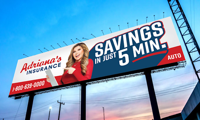 Design professional digital or print billboards by Brianramos11 | Fiverr