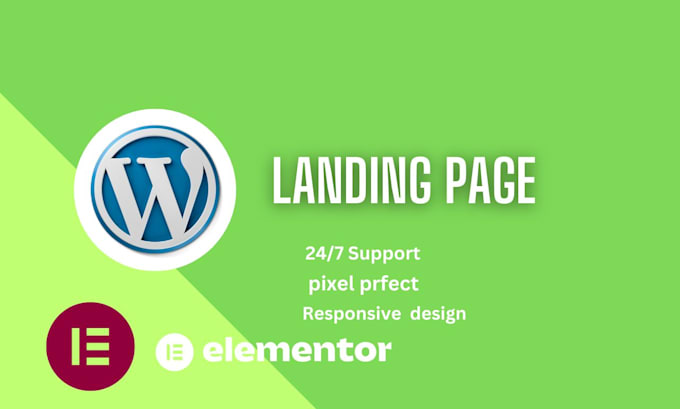 Create responsive wordpress landing page,squeeze page by Tasmia104 | Fiverr