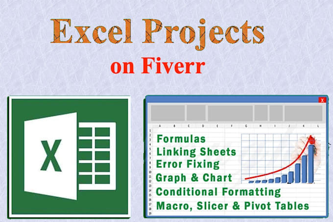 Design your excel projects with macro formula charts tables by Sherani2 | Fiverr
