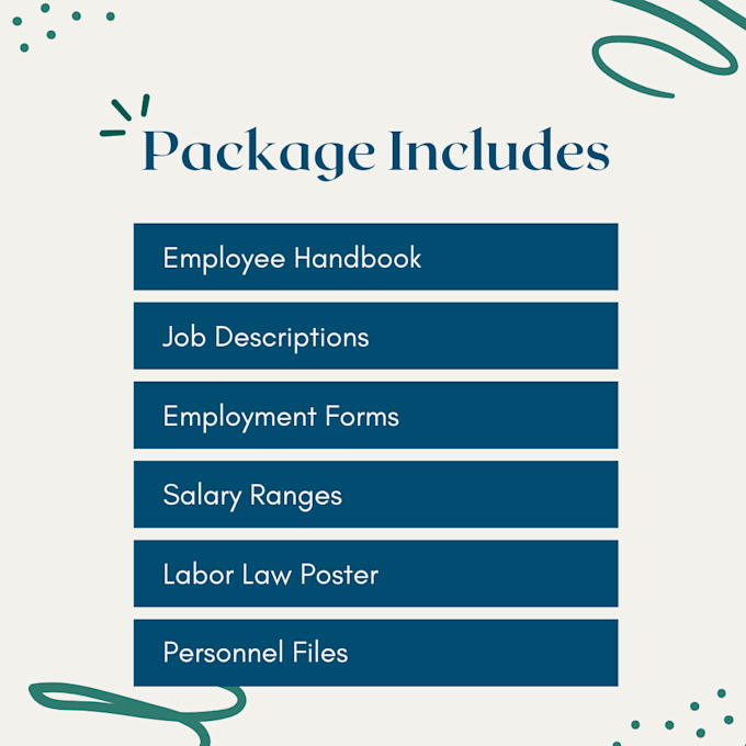 Setup your hr with this hr startup package for employers with 6 to 10 ...