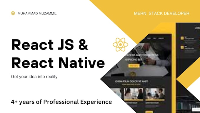 Be a react native and react js developer and will solve your bugs in ...