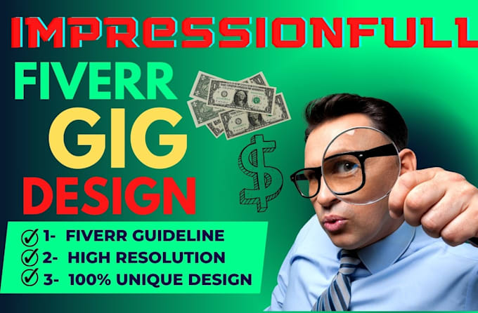Design high quality fiverr gig image by Toqeerjan | Fiverr