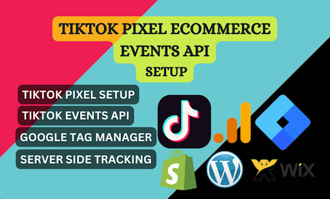 Setup tiktok pixel events api, tik tok pixel with google tag manager ga4 shopify by Irfan ...