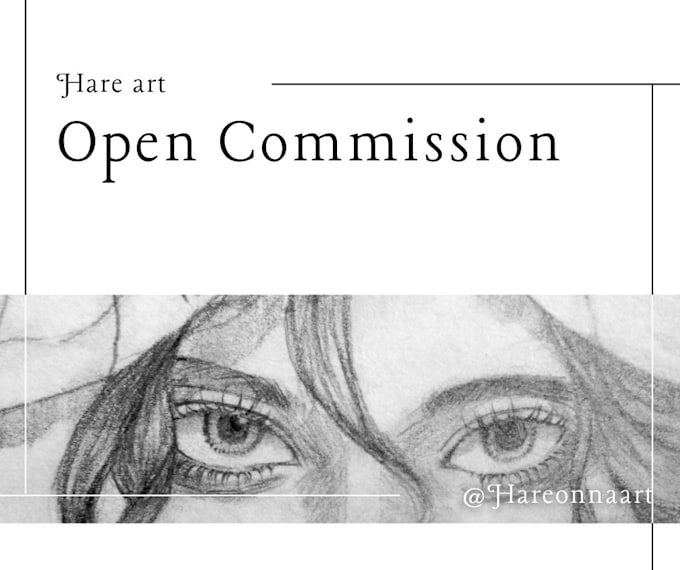 Draw semirelistic anime bnw drawing of your photo or fanart by ...