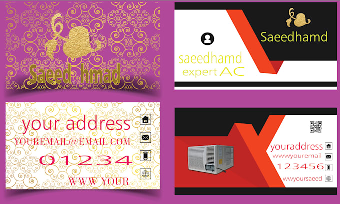 Design clickable digital business card or physical card by Zubair ...