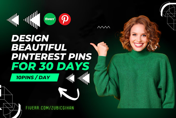 Design 10 beautiful pinterest pins on daily basis for 30 days by ...