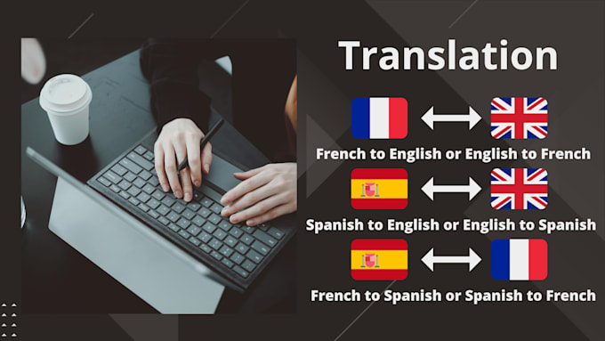 Translate french spanish and english into one of the three languages by ...