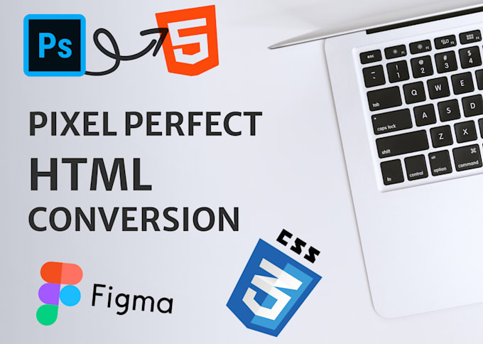 Create a html, css, js web page from psd by Nichifor | Fiverr
