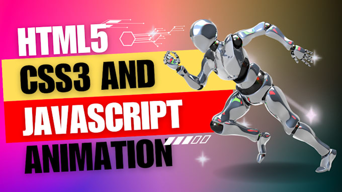 Make your design for animation by using html, css and javascript by Arslan_abrahum | Fiverr