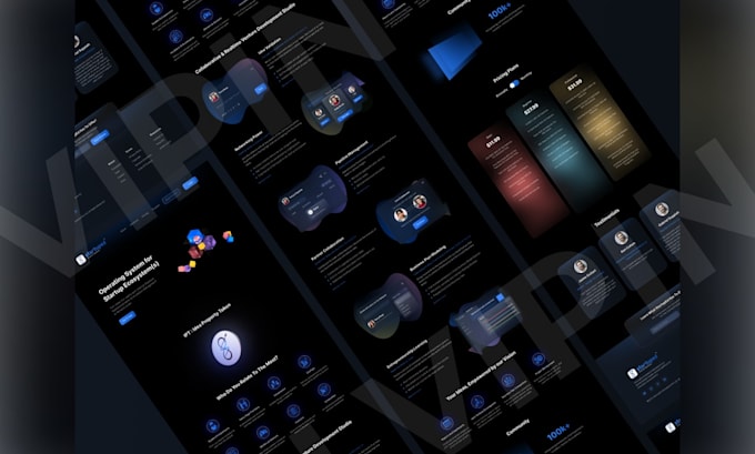 Do unique ui ux responsive designs for web and mobile by Vipin_27 | Fiverr