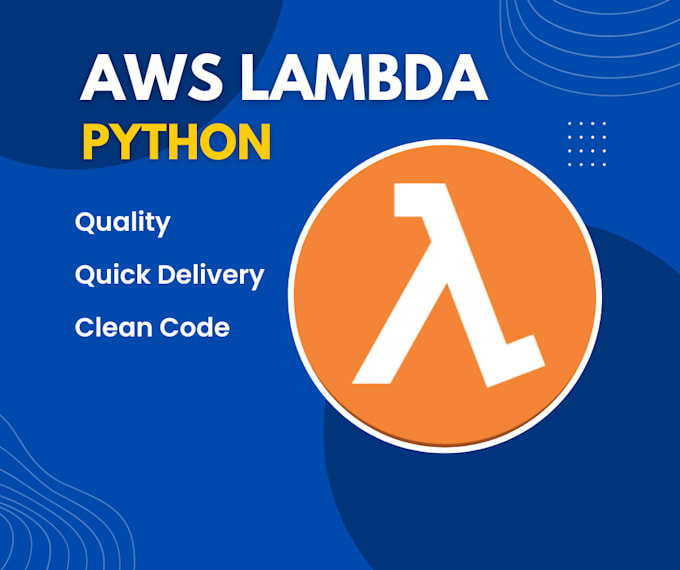 Create custom aws lambda functions for your business needs by Huzaifahussnain | Fiverr