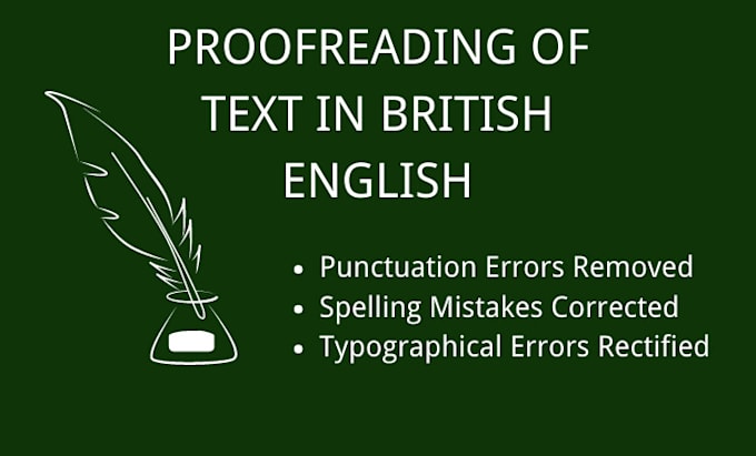 Proofread text in british english as a non native by Zainabrasheed17 ...