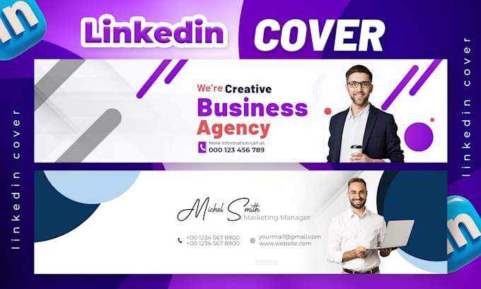 Design professional linkedin banner within 5 hrs by Mdemrun | Fiverr