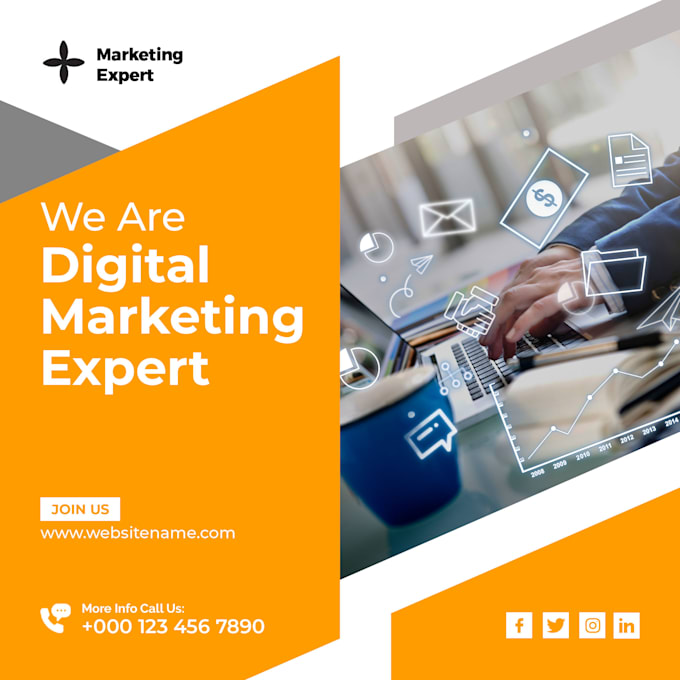 Create professional social media posts by Menahelnosheen | Fiverr