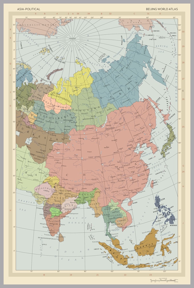Create an alternate history or future map in atlas style by Falang1532 ...