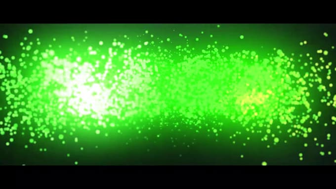 Make floating cinematic particle custom color logo animation by Destinymeese | Fiverr
