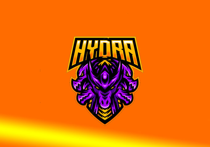 Design realistic business hydra mascot sport logo with creative ...