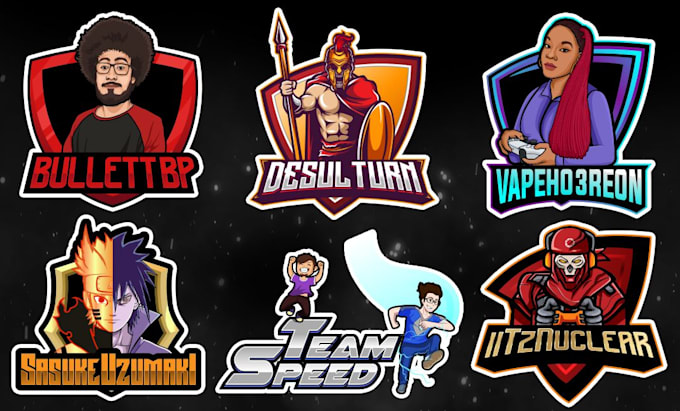 Draw and sketch any mascot, vector art or face cartoony logo by Syed_art | Fiverr