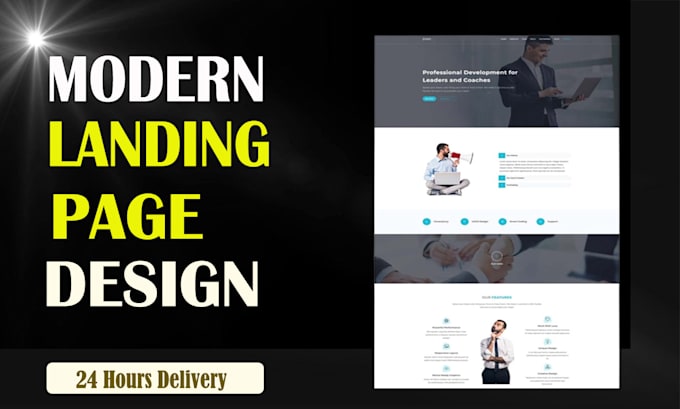 Design a wordpress elementor landing page elementor pro by Sabbir ...