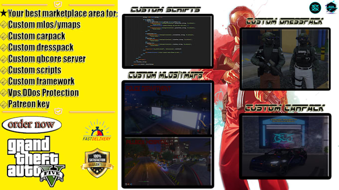 Create or modify optimized fivem qbcore server by Tazwar_sami | Fiverr