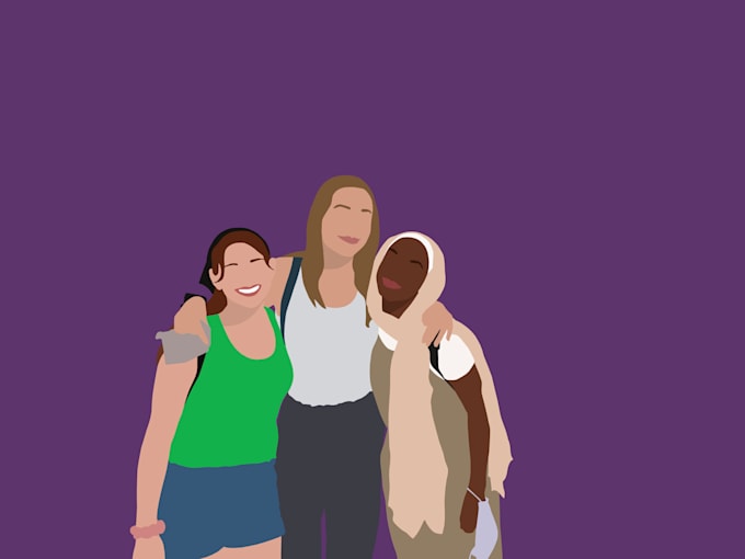 Create a simple colourblock portrait from your photos by Chloehannah ...