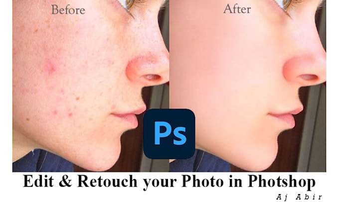 Professionally retouch your images in photoshop by Ajabir173 | Fiverr