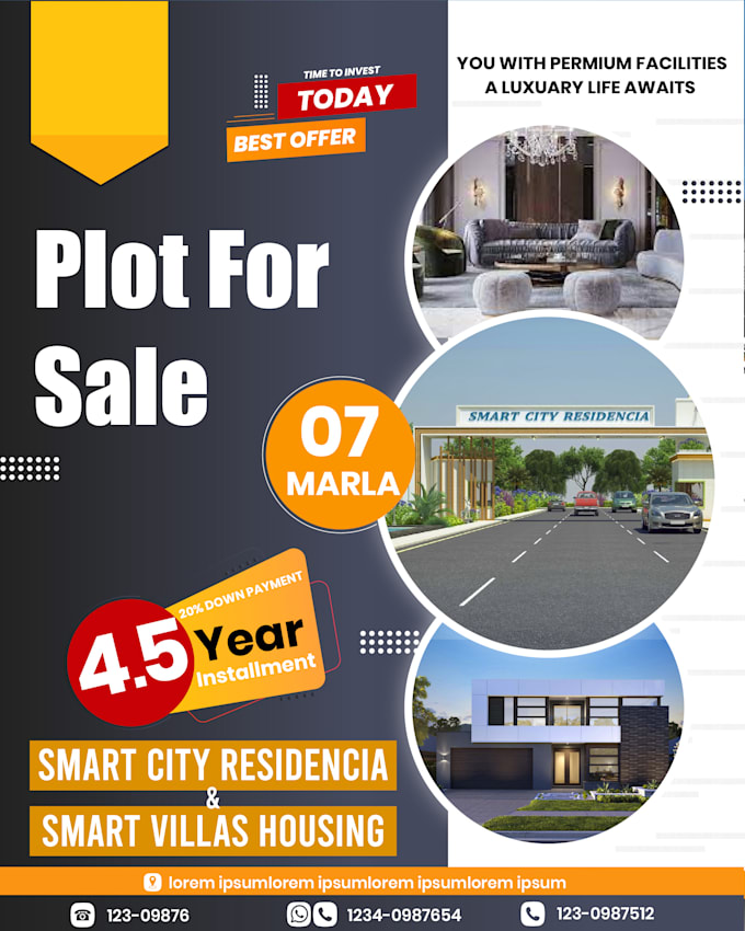 Design commercial real estate posters and flyers for online marketing ...